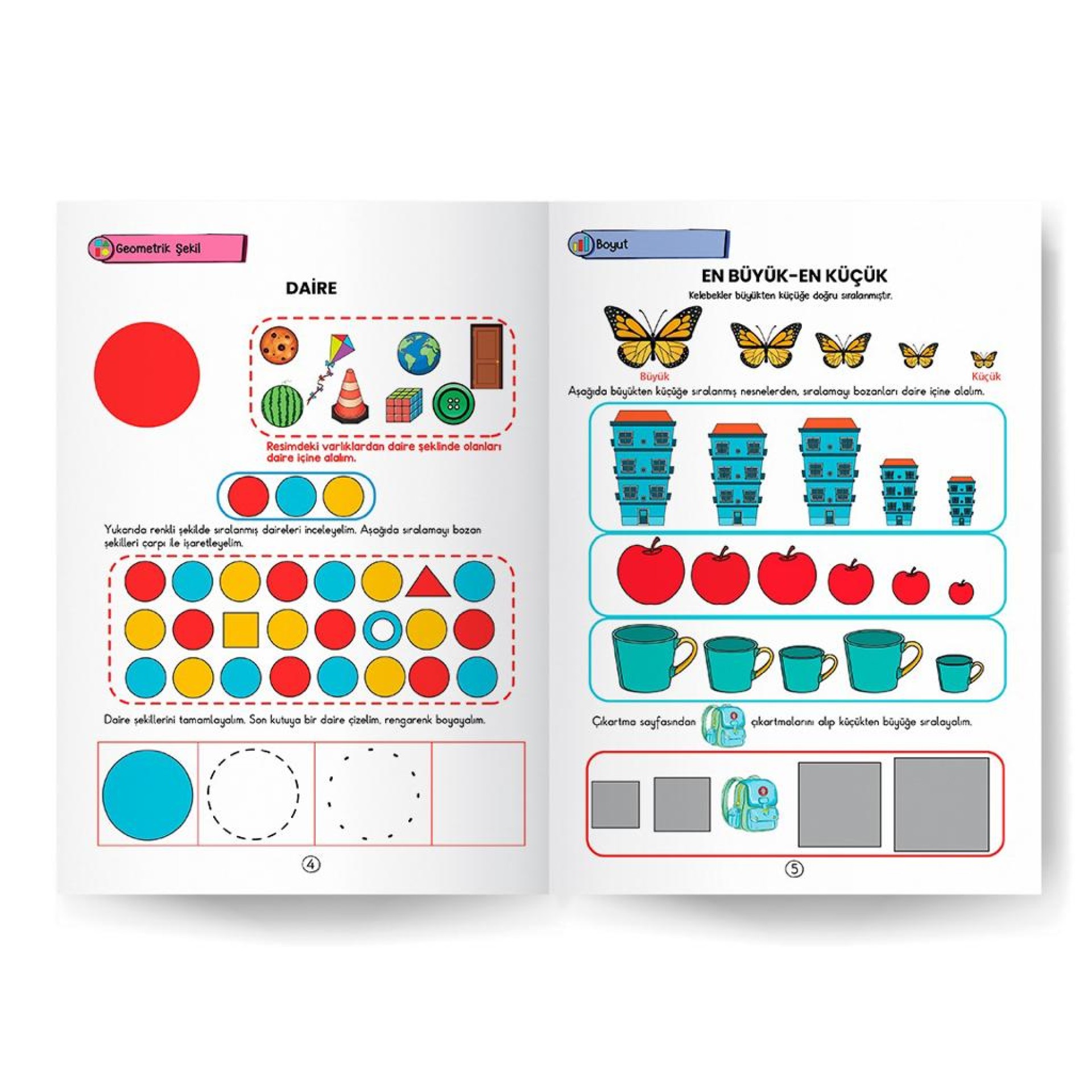 Okul Öncesi Matematik Alıştırmaları - Çocuk Akademi